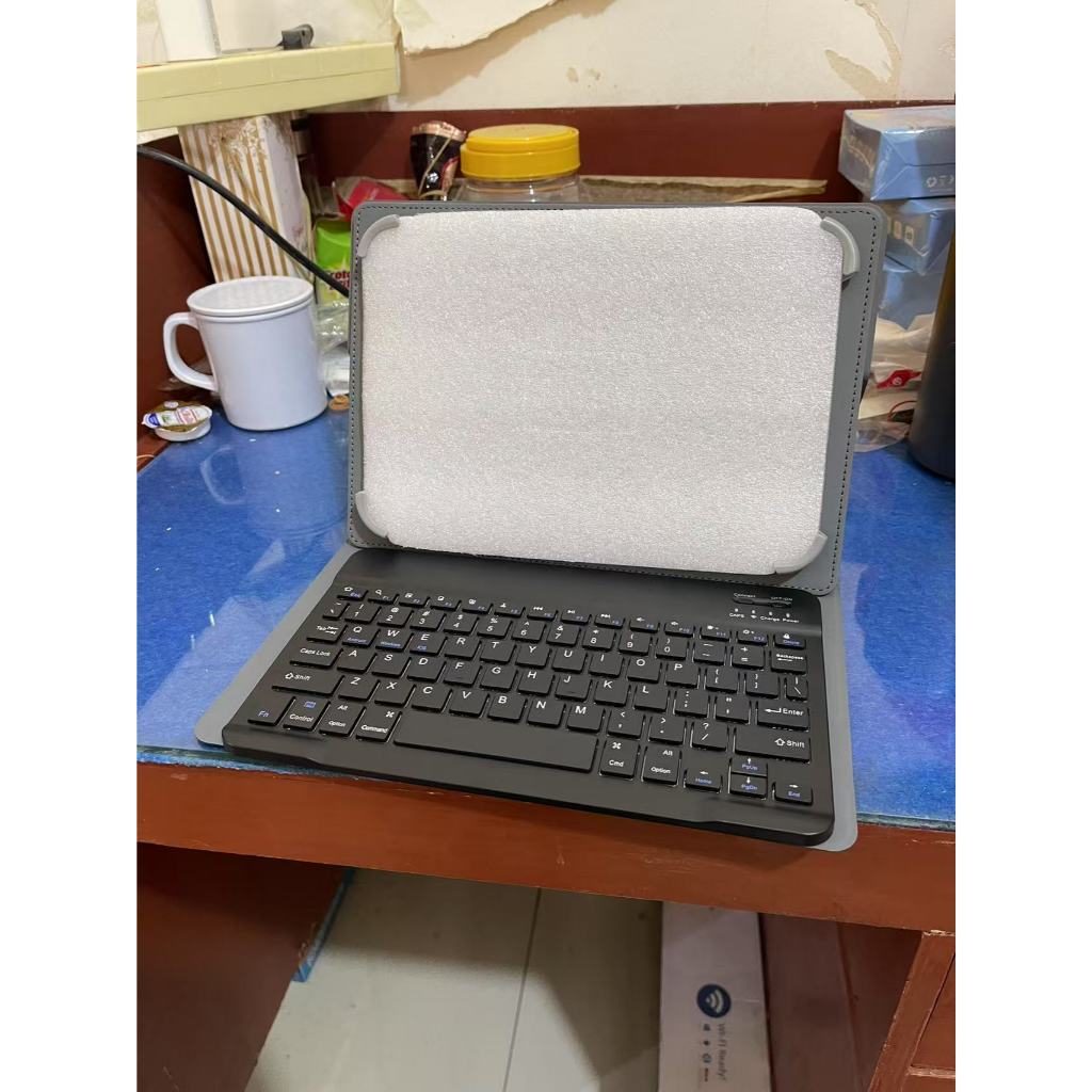 Jual ws Flip keyboard universal untuk tab / pad 9/10/11 inch casing ...