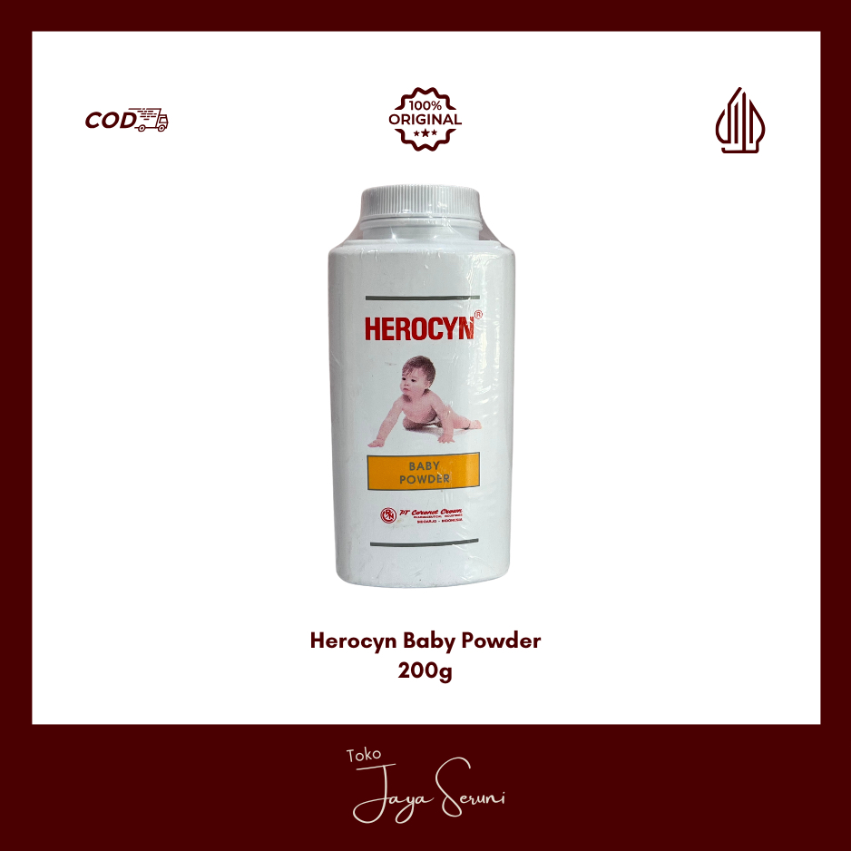 Jual Herocyn Baby Powder 200g | Shopee Indonesia