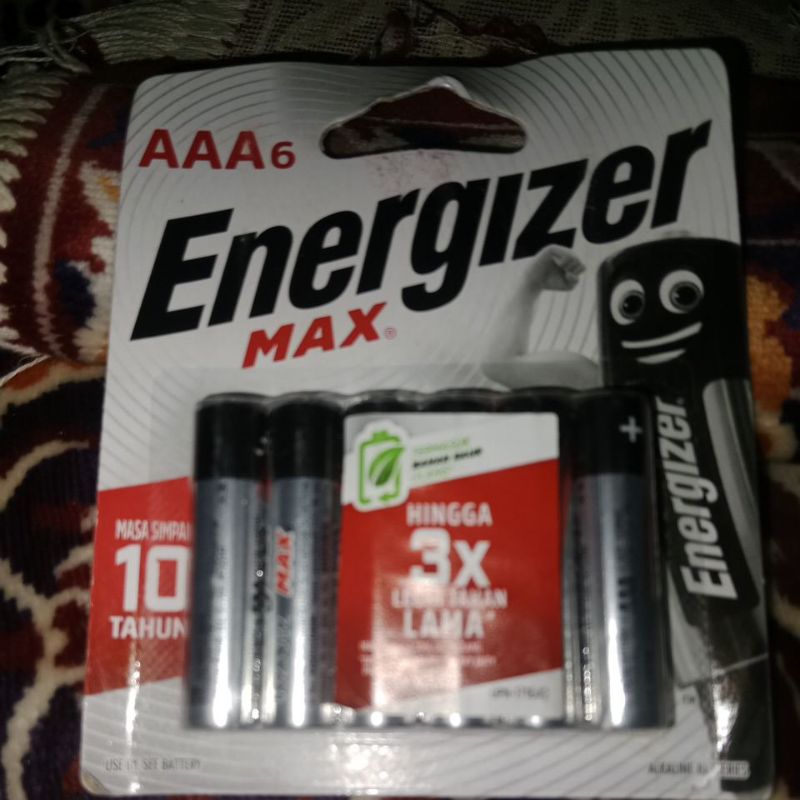 Jual batu batre aaa energizer isi 6 | Shopee Indonesia