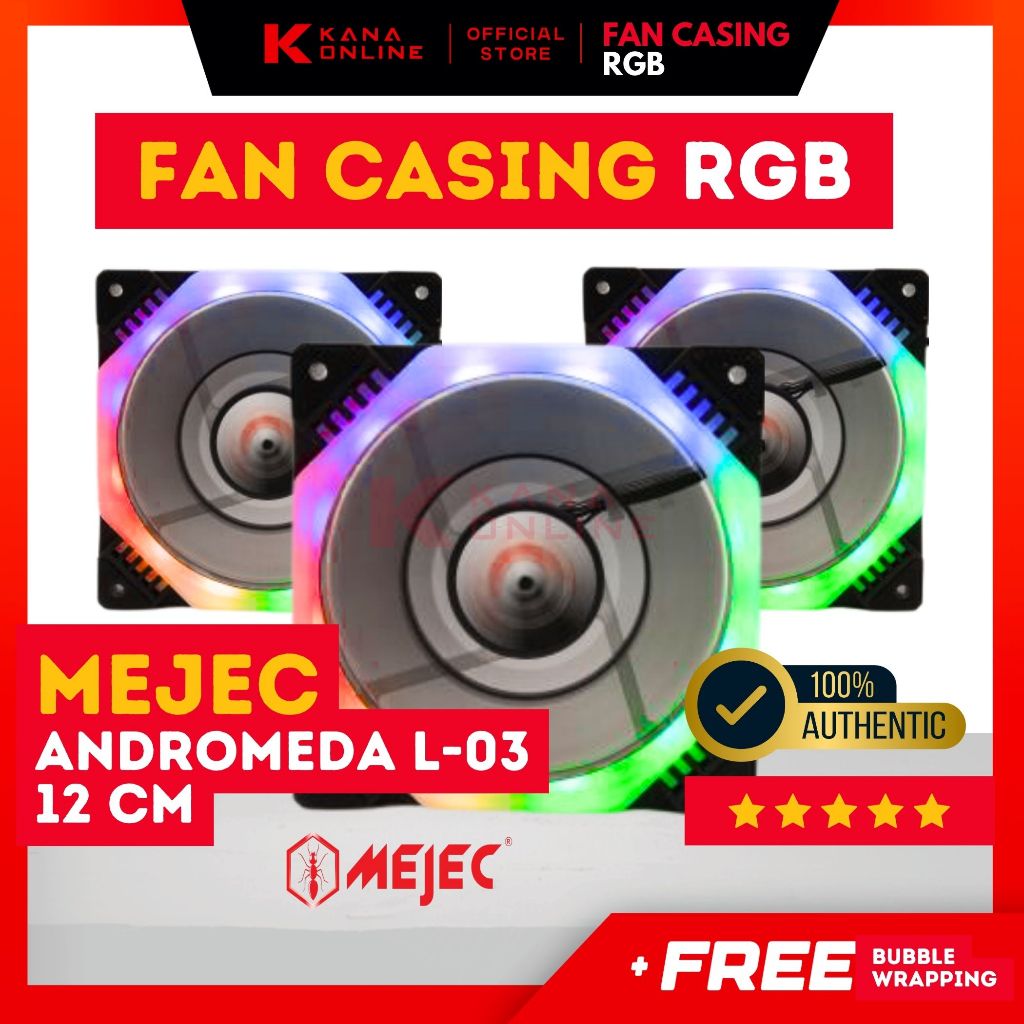 Jual Fan Casing Andromeda L-03 12CM Mejec DOUBLE RING LED - Segi 8 ...
