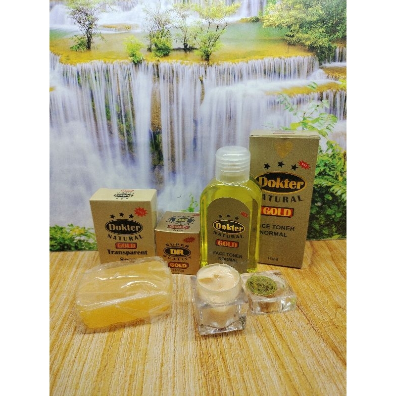 Jual HARGA PAKET 3IN1 KRIM DR - GOLD ORIGINAL ( KRIM, TONER,SABUN ...