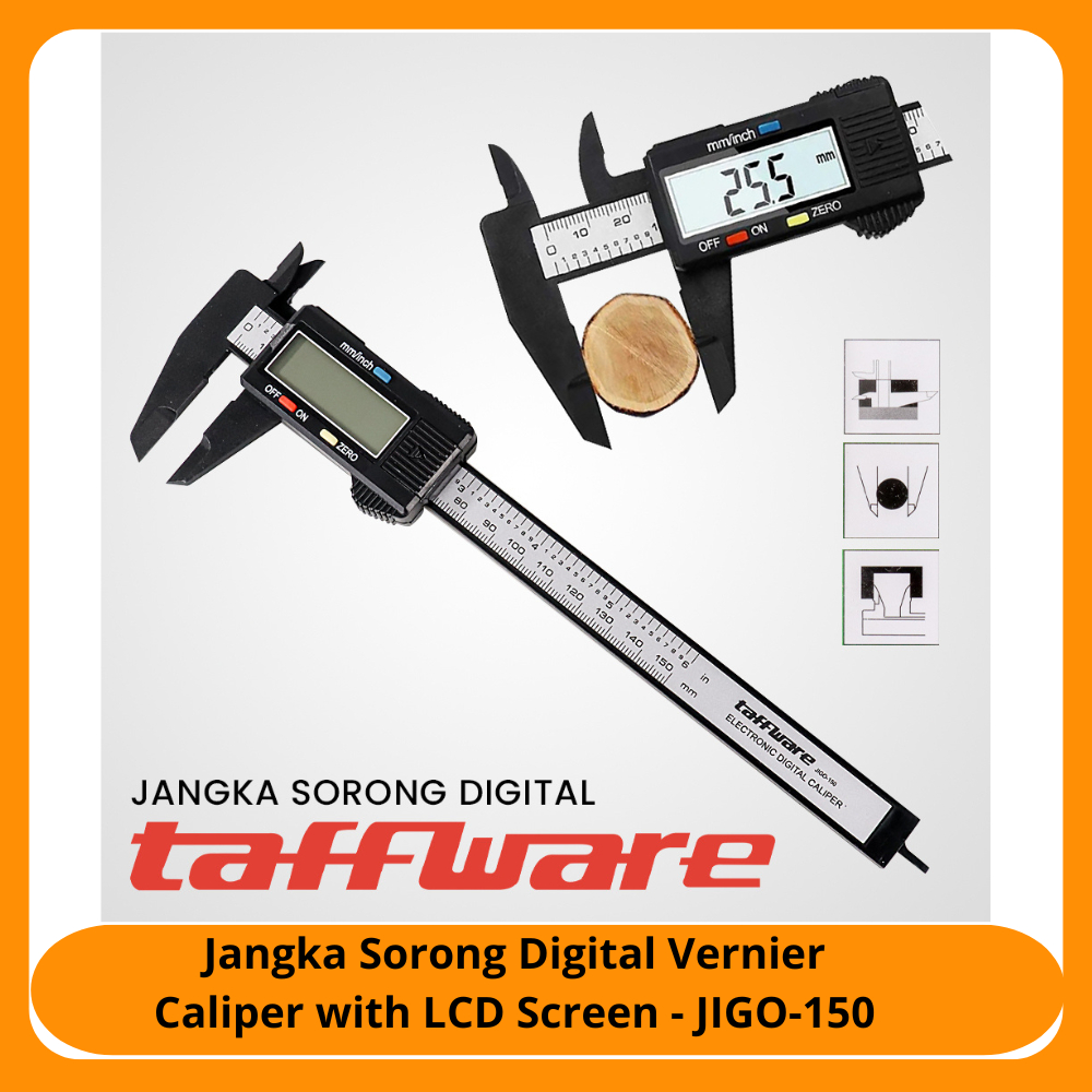 Jual Jangka Sorong Digital Vernier Caliper with LCD Screen / perkakas ...