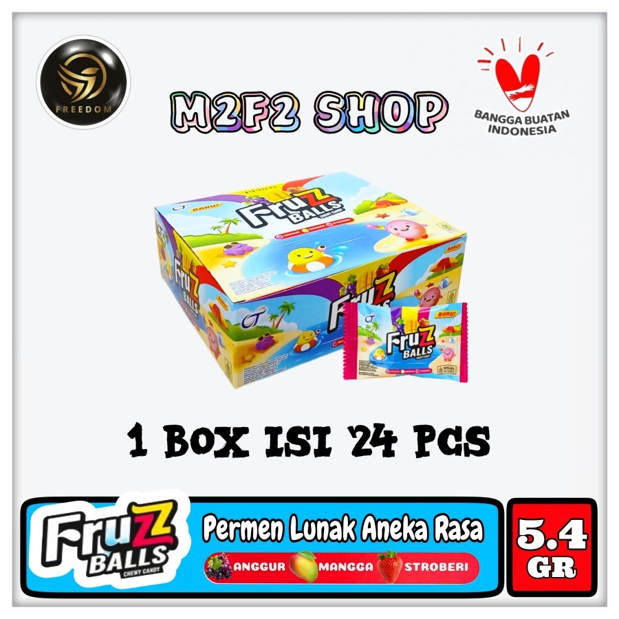 Jual Fruzz Balls Chewy Candy | Permen Kembang Gula Bola Aneka Rasa Buah ...