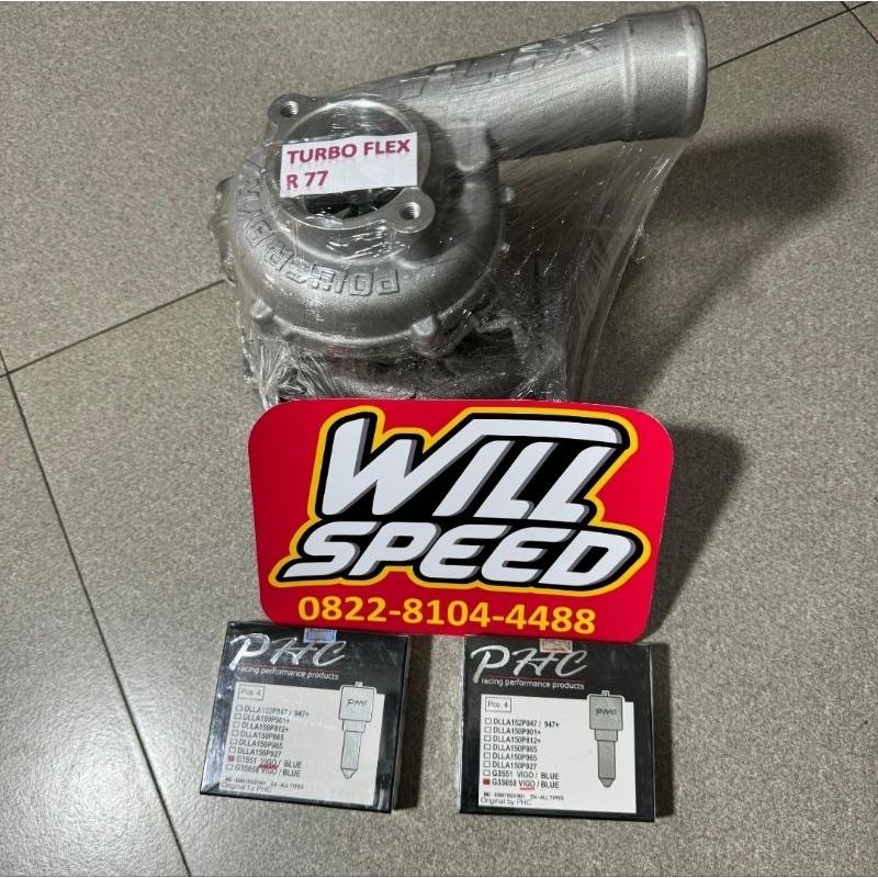 Jual PAKET TURBO FLEX PRO R77 PNP FORTUNER VNT HILUX VNT 2KD + NOZZLE ...