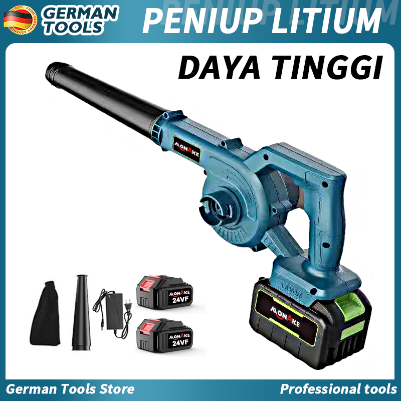 Jual German tools Mesin Blower Tangan Baterai Cordless Cleaner Wireless ...