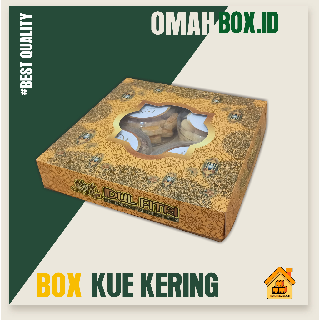 Jual Box Kue kering Top Bottom 26x26x5 cm | Kuker isi 4 250Gram | Box TopBottom | BoxGift | Box ...