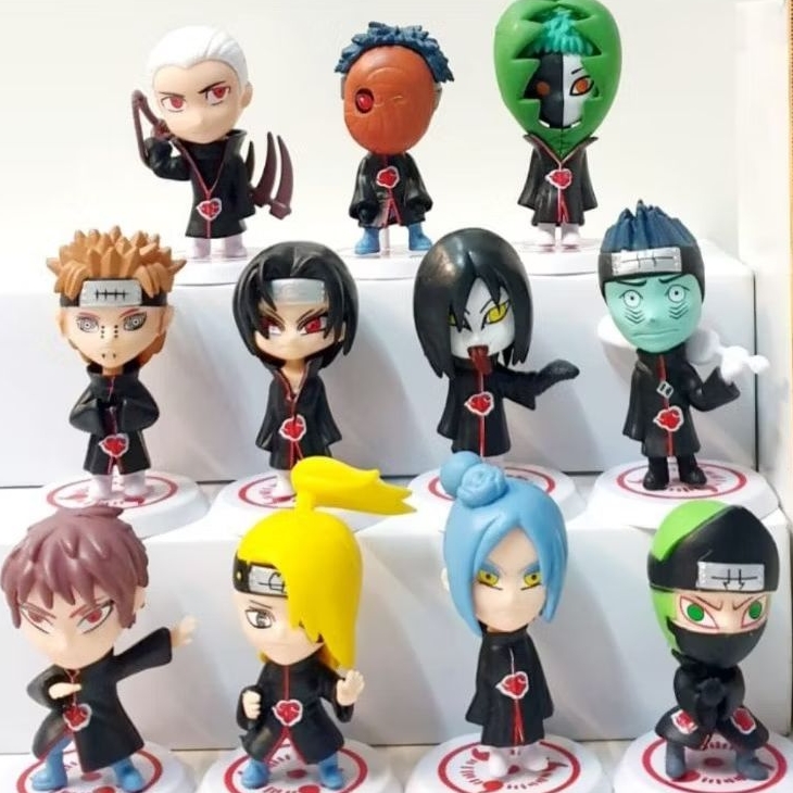 Jual Naruto akatsuki set isi 11 pc | Shopee Indonesia