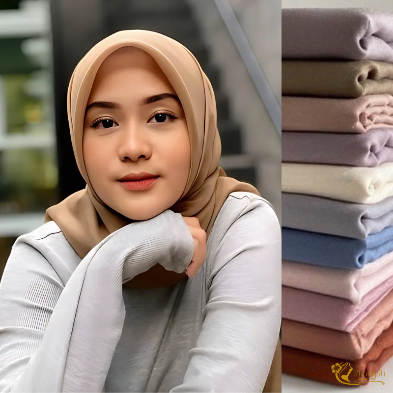 Jual Paris Jadul Premium | Daily Hijab Jilbab Paris Voal Premium Segiempat | Kerudung Segi Empat ...