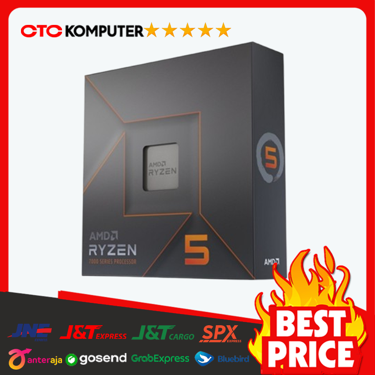 Jual Processor AMD Ryzen 5 7600X 6 Cores 12 Threads | Shopee Indonesia