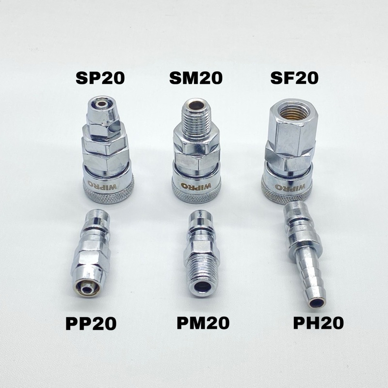 Jual Wipro Quick Coupler / Nepel Sambungan Selang Kompresor Angin ...