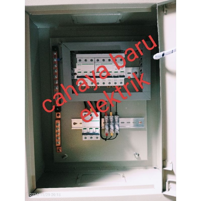 Jual Panel Distribusi 11.000 watt 3 phase komponen schneider | Shopee ...