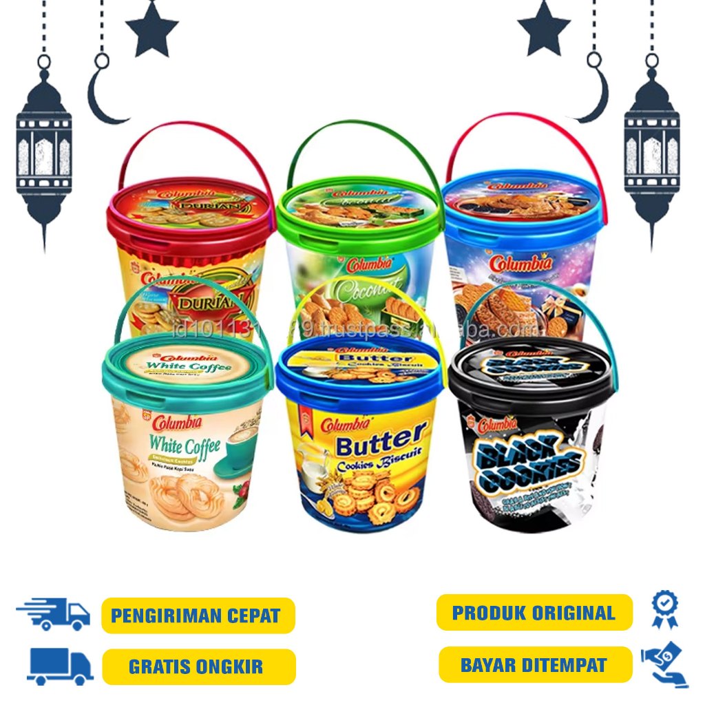 Jual Columbia Biskuit Exclusive 350 G.R - Assorted | Cookies CF - Kue ...