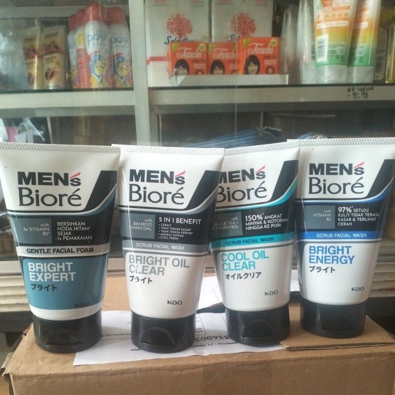 Jual biore men 100ml facial wash | Shopee Indonesia
