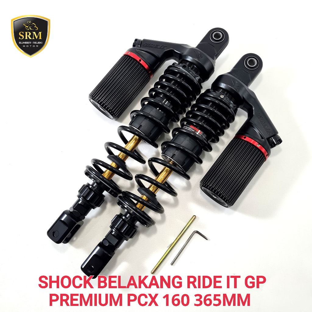 Jual Shock Belakang Ride It GP Premium New PCX 160 365MM | Shopee Indonesia