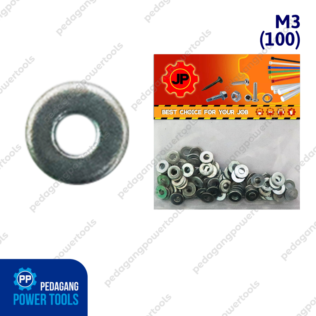 Jual RING PLAT M 3 - RING PLAT BAUT M3 ISI 100 PCS | Shopee Indonesia