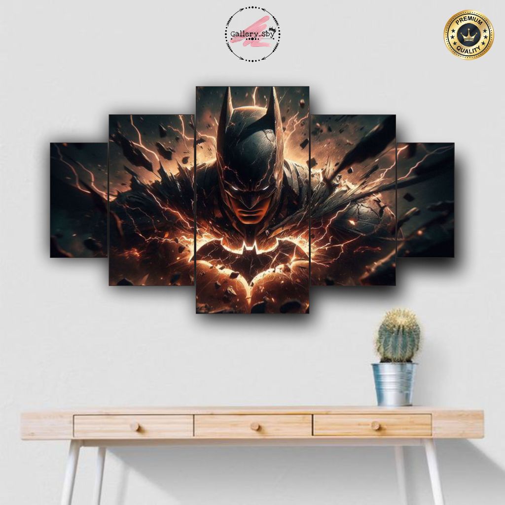 Jual 1 SET Pajangan Dinding BATMAN Hiasan Dinding Buat Kamar Aestentic ...