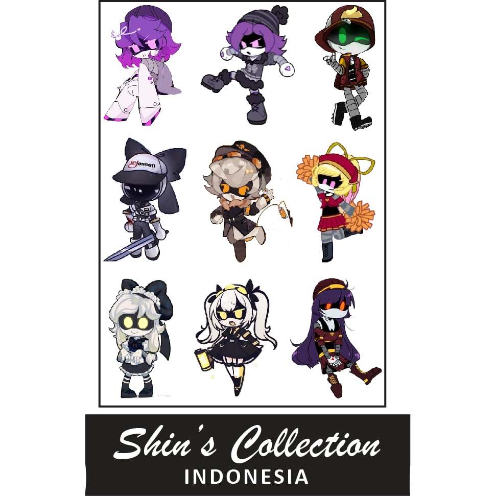 Jual Sticker stiker Murder Drones Chibi 1 pc | Shopee Indonesia