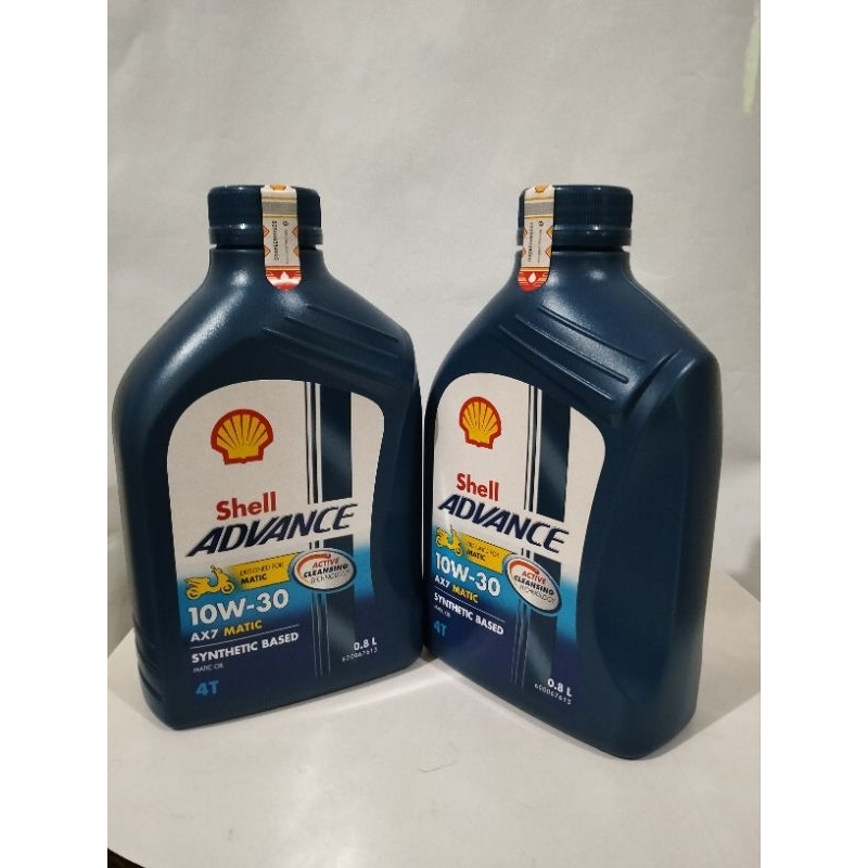 Jual OLI SHELL MATIC AX7 10W-30 ORIGINAL | Shopee Indonesia