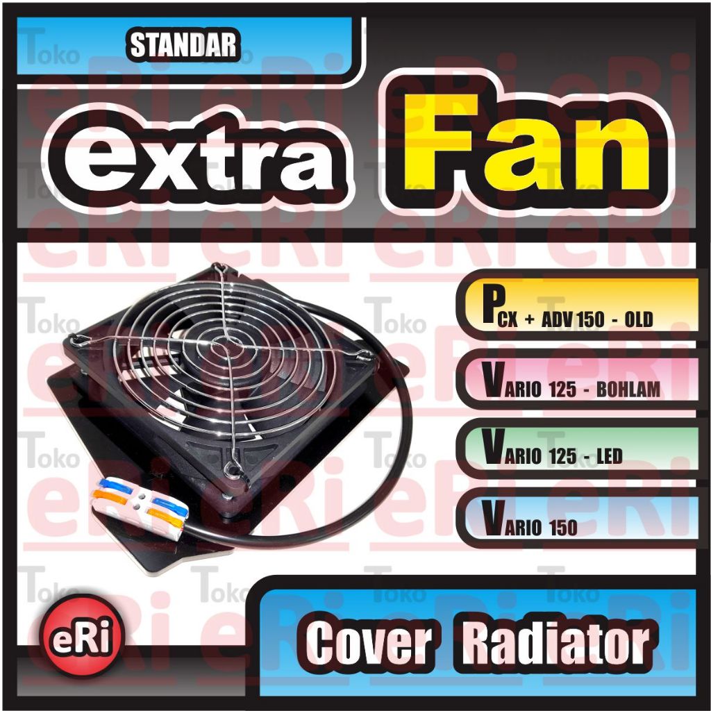 Jual Cover Tutup Radiator PCX ADV VARIO ( plus FAN ) | Shopee Indonesia