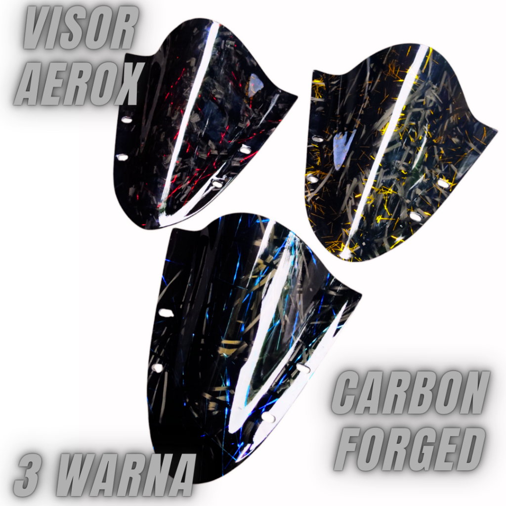 Jual Visor Aerox Carbon Forged VISOR CARBON AEROX 155 WINDSHIELD AEROX ...