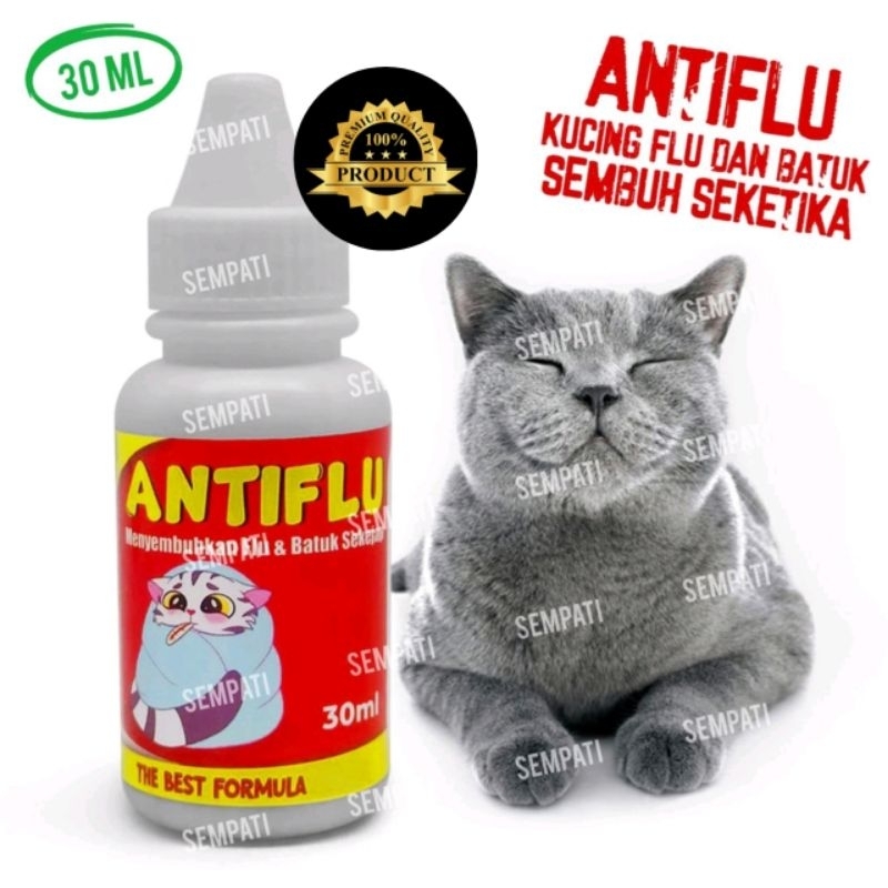 Jual Obat Kucing Anti Flu Batuk Pilek Antibiotik Kucing Kitten Anabul ...