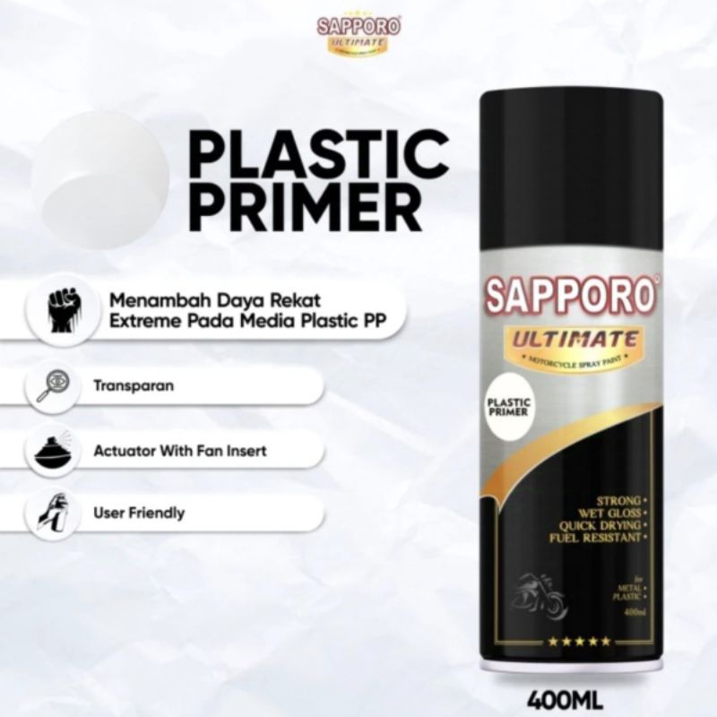 Jual Sapporo Ultimate PP Primer / Plastic Primer | Shopee Indonesia