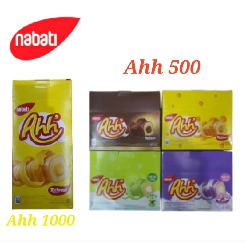 Jual Ahh AHH ( Box ) / Nabati Richeese Richoco Stick / Ahh 500 Ahh 1000 ...