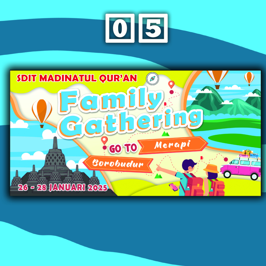 Jual Spanduk Outing Class Custom - Kegiatan Sekolah | Shopee Indonesia