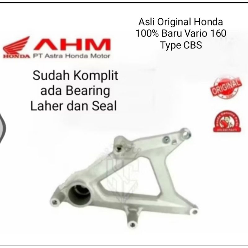 Jual Swing Arm Vario 160 K2S CBS Asli Ori Honda AHM 100% Baru Kemasan ...