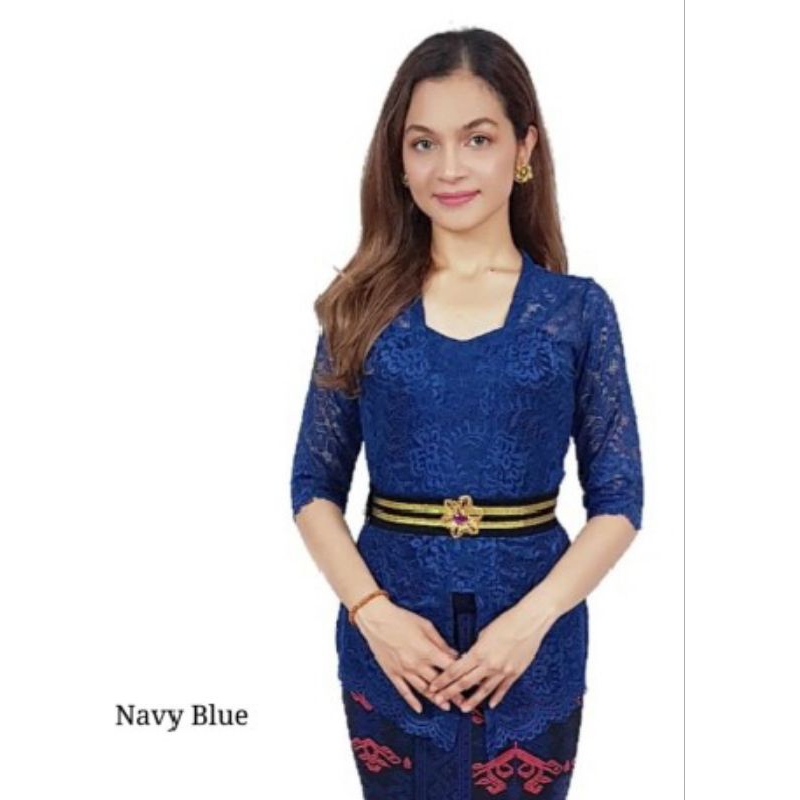 Jual Kebaya Bali Modern Tradisinal Brokat Lengan panjang | Shopee Indonesia