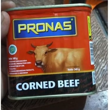 Jual corned beef 340g/kornet sapi pronas | Shopee Indonesia
