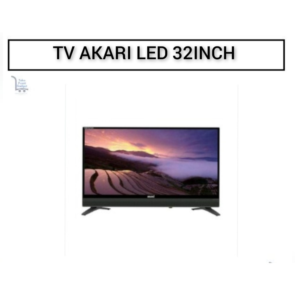 Jual TV DTV LED AKARI SMART ANDROID TV AT 5532B SMART CONNECT 32INCH ...