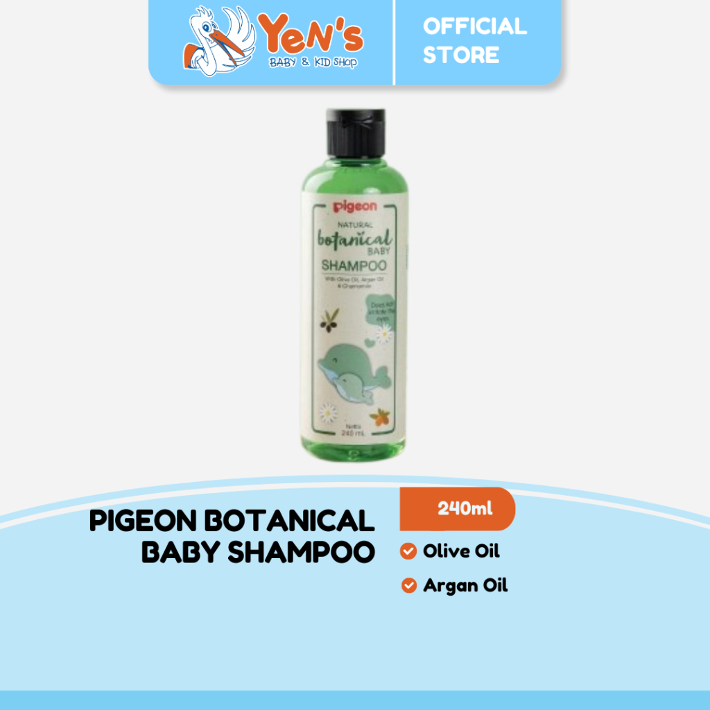 Jual PIGEON Botanical Baby Shampoo 240Ml | Shampoo Cair Bayi | Shopee ...