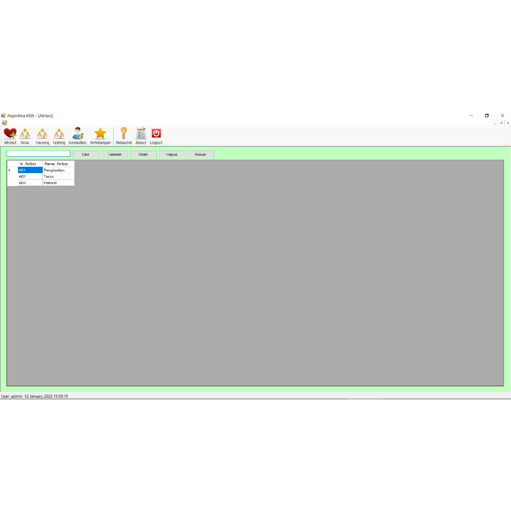Jual Source Code Klasifikasi Metode KNN VB | Shopee Indonesia Jual Source Code Klasifikasi Metode KNN VB | Shopee Indonesia