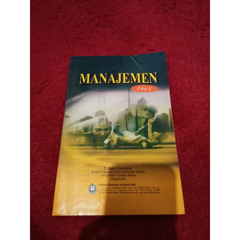 Jual MANAJEMEN EDISI 2 T. HANI HANDOKO Dosen UGM | Shopee Indonesia