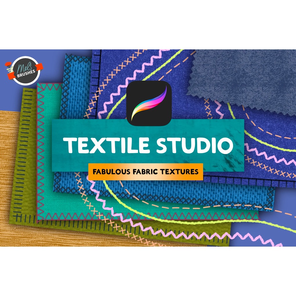 Jual Procreate Brush - Fabric & Stitches | Shopee Indonesia