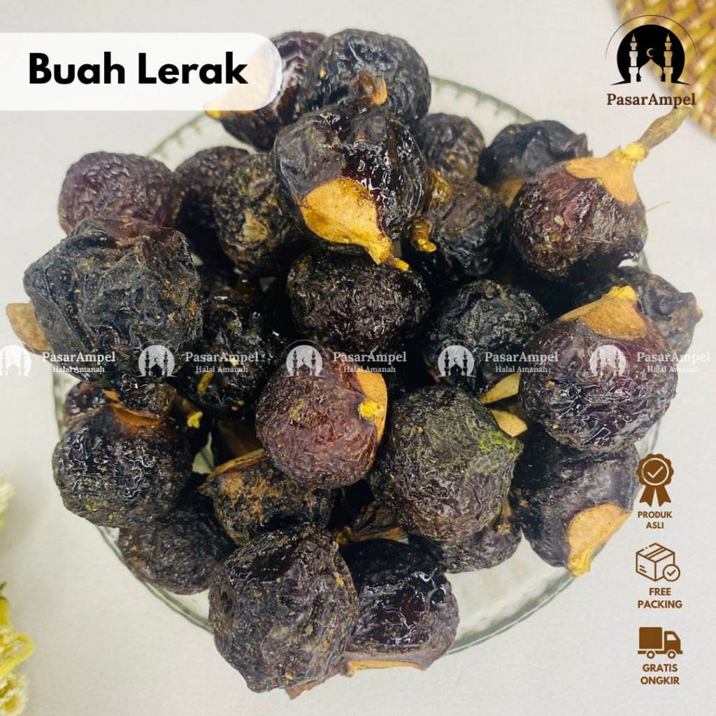 Jual Buah Klerek/Buah Lerak 200gr Deterjen Alami Ramah Lingkungan Sabun ...