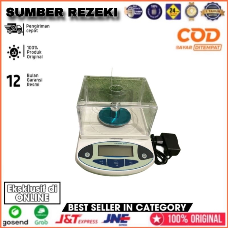 Jual Timbangan Analitik 0,001g Max 500g Lab Scale Balance Miligram 0 ...