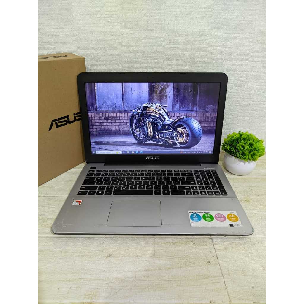 Jual LAPTOP 2 JUTAAN ASUS VIVOBOOK X555B AMD A9-9420 RAM 4GB SSD 128 ...