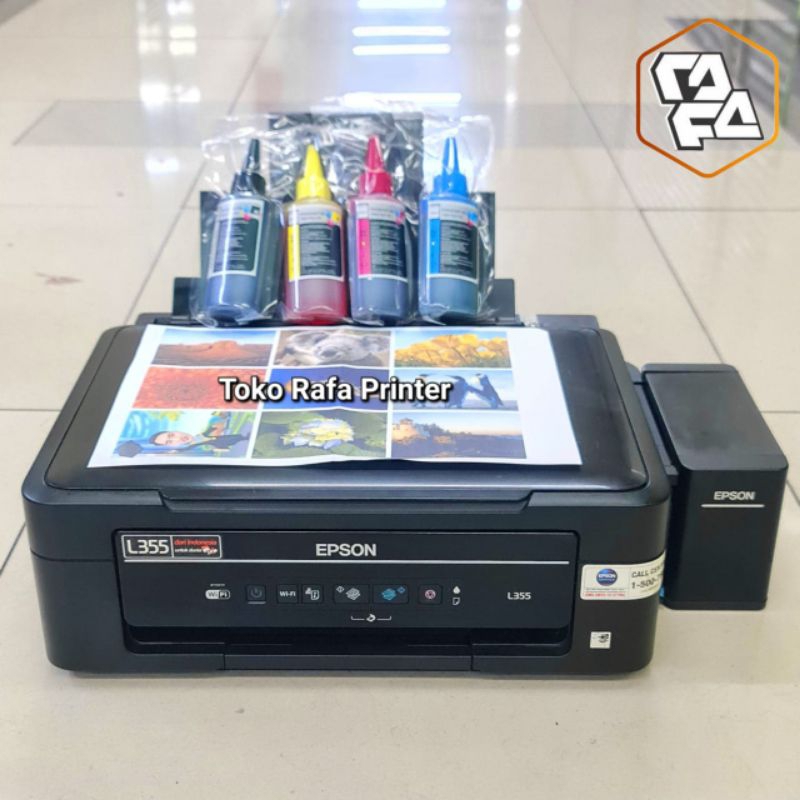 Jual Printer Epson L355 Wifi Print Scan Copy | Shopee Indonesia