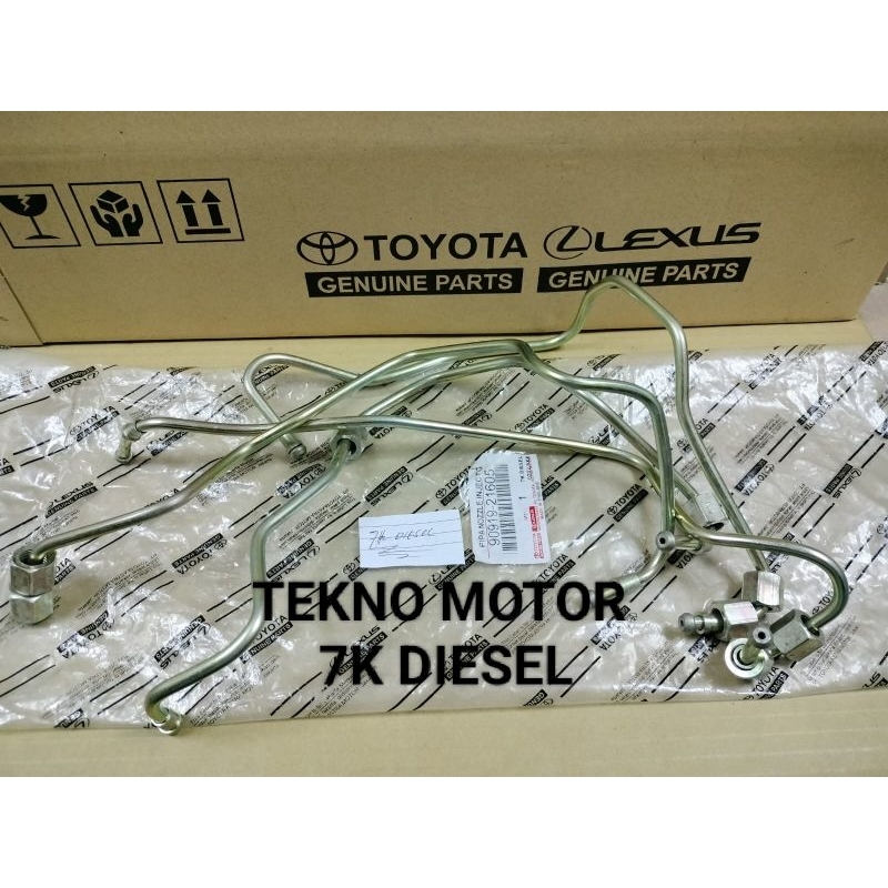 Jual PIPA NOZZLE INJECTION SOLAR TOYOTA 7K DIESEL 1SET 4PC ORI | Shopee ...