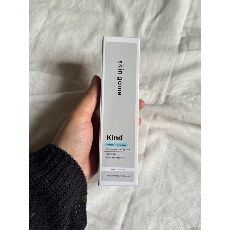 Jual preloved skin game kind watery moisturizer 100ml | Shopee Indonesia
