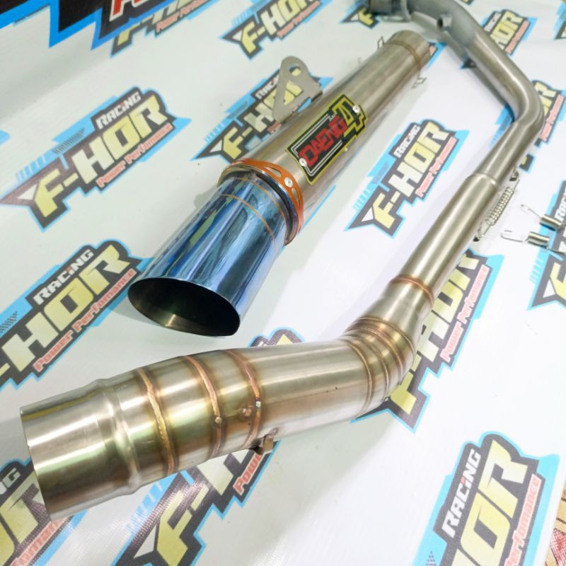 Jual Op Spec Daengsai4 pipe 1set and big elbow for tmx rusi raider ...