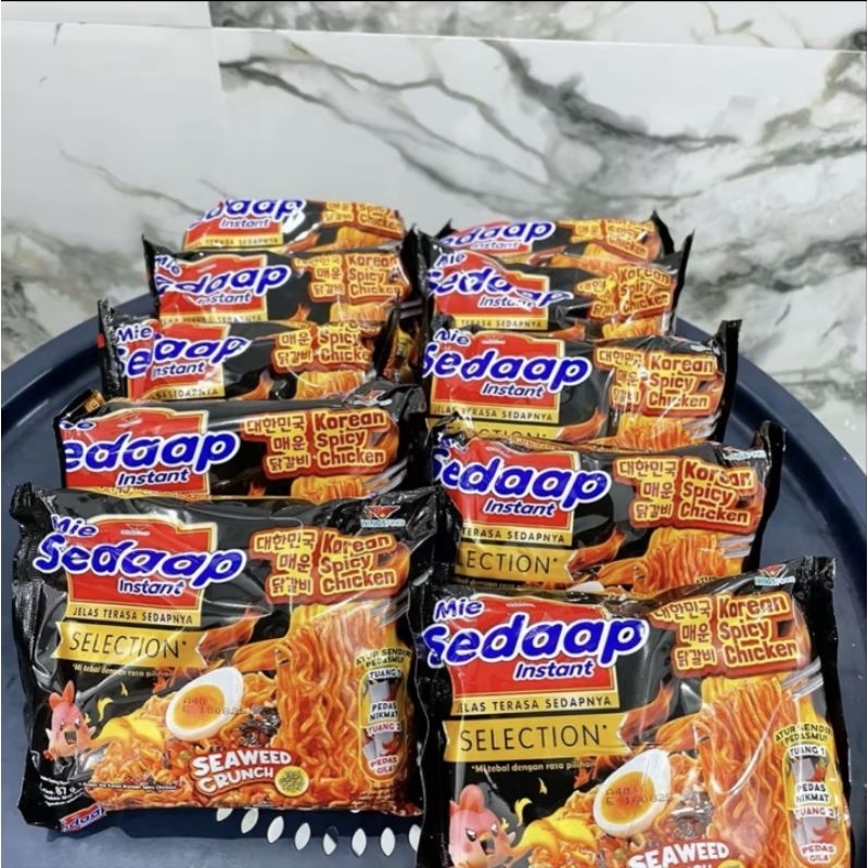 Jual Mie Instan Sedaap Goreng Selection Korean Spicy Chiken (10pcs ...