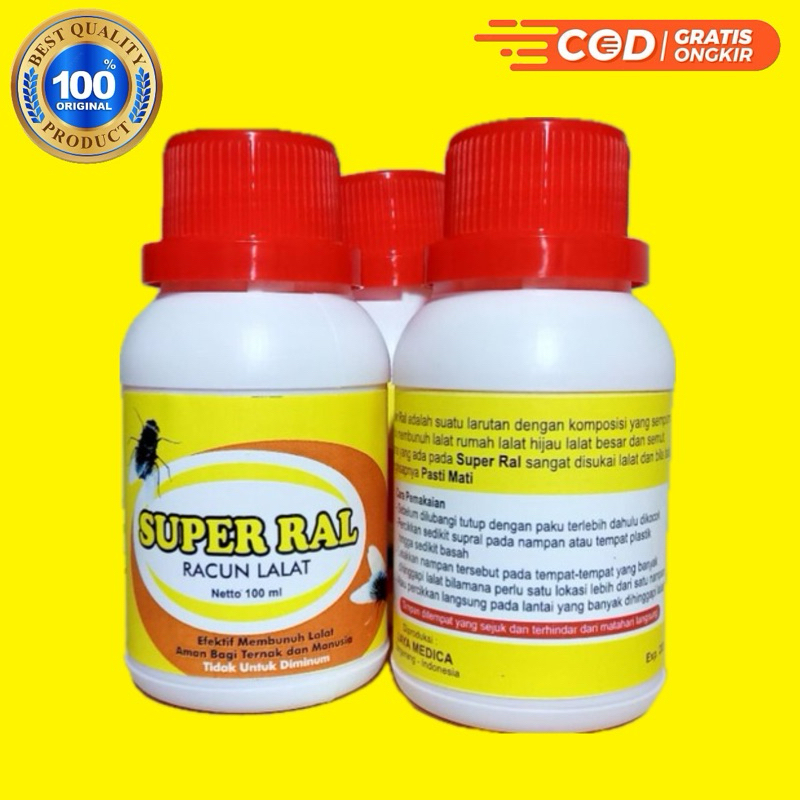 Jual Racun Lalat Super Ral Ampuh 100ml | Shopee Indonesia