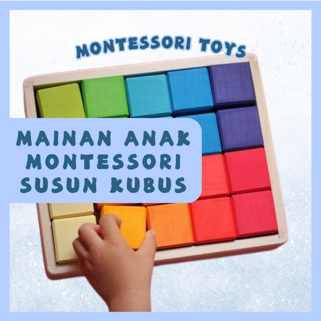 Jual Mainan Anak Edukasi Tipe Mainan Montessori 2 Tahun Cocok Untuk ...