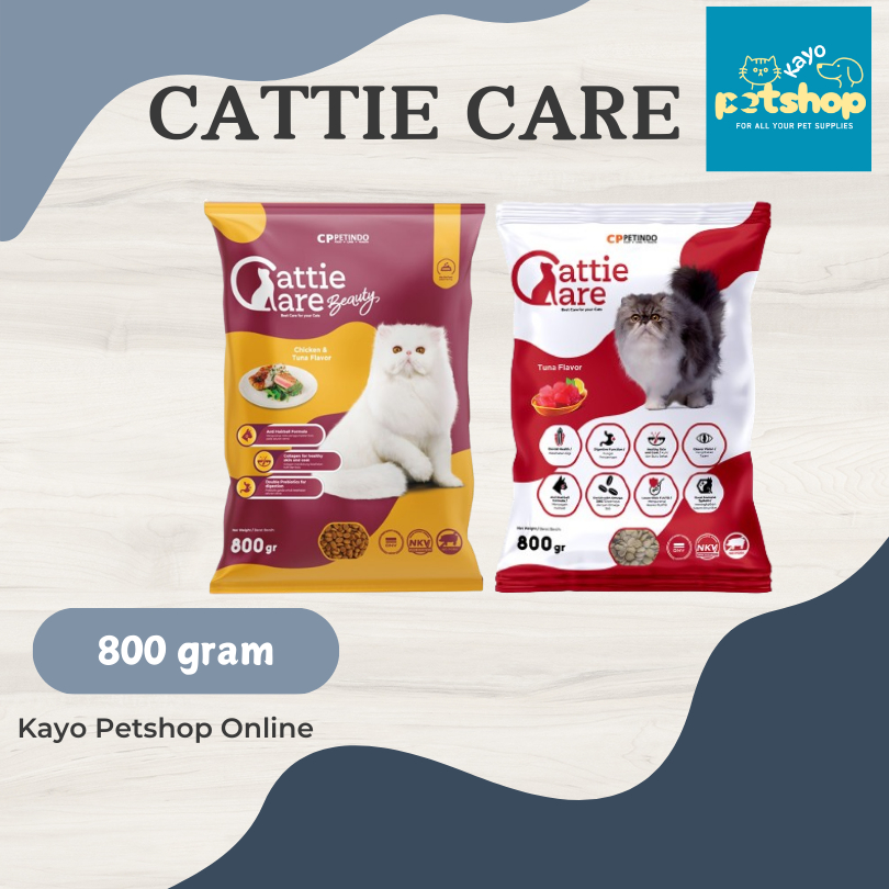 Jual CATTIE CARE FRESHPACK 800 GRAM - PAKAN KUCING KERING | Shopee ...