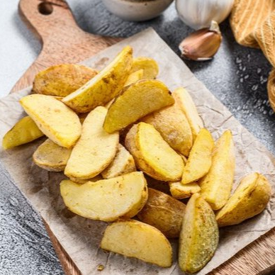 Jual Kentang Goreng Wedges Polos Skin On Potato Wedges Plain French ...