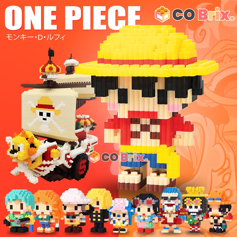 Jual Yang dinanti JUMBO Nano Block Anime Seris Karakter Kartun Mainan ...