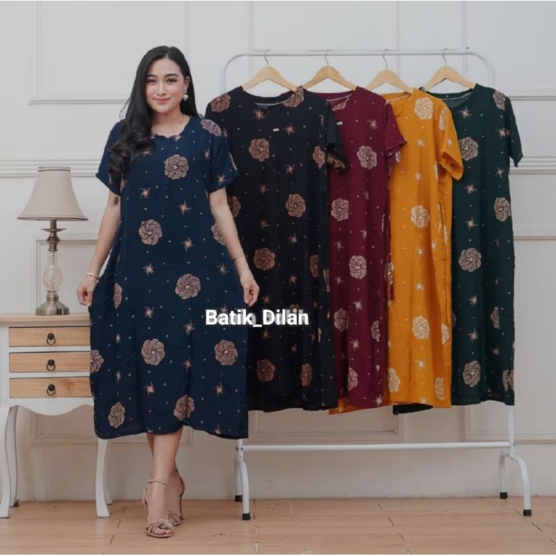 Jual Baju Daster Kekinian Remaja Terbaru 2025 Rayon Premium Busui ...